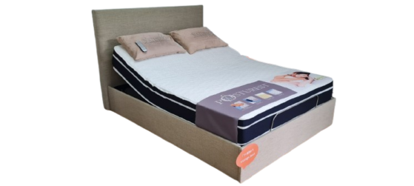 King Single Adjustable bed package - Natural Comfort